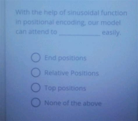 With The Help Of Sinusoidal Function In Studyx