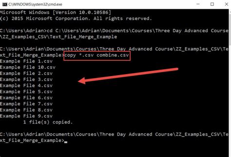 Merge Multiple Csv Files Into A Single File For Use In Excel