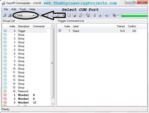 Getting Started With EasyVR Commander The Engineering Projects