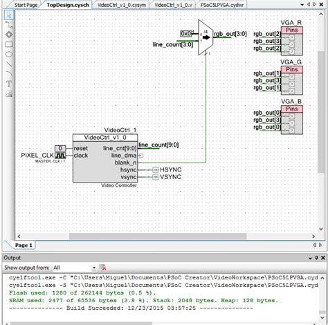 No Bitbanging Necessary Or How To Drive A Vga Monitor On A Psoc 5lp W