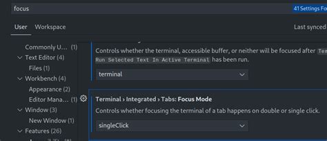 Vs Code автофокуспозиционирование курсора как настроить Stack