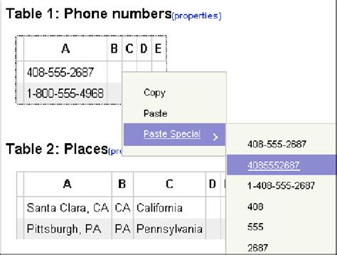 Copying And Pasting Columns With Intervening Extraction Of Parts Or Download Scientific