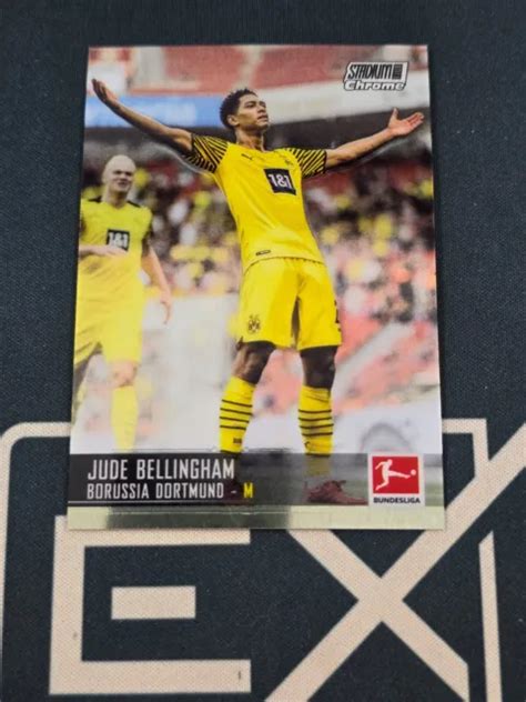 2021 22 Topps Stadium Club Chrome Jude Bellingham 31 Dortmund England