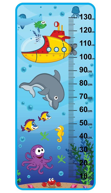 Deep Sea Height Chart