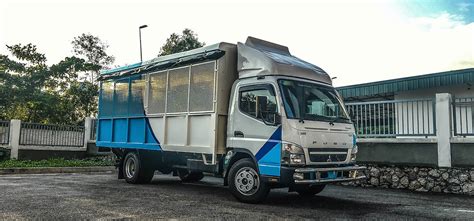 Steel Cargo Aluminium Top 3 Tan Lori Lori Baru Lori Fuso Pj