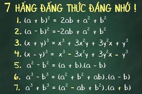 Khám Phá Hằng Đẳng Thức Số 1 Nền Tảng Quan Trọng Trong Toán Học