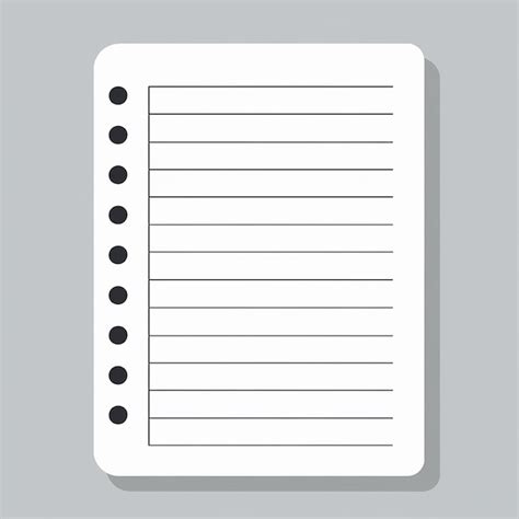 Un cuaderno en espiral con una espiral en él Vector Premium