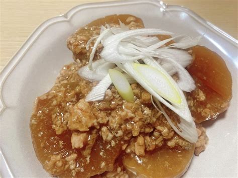 炊飯器で簡単ほっこり大根のそぼろあんかけ By 荒野姫楓 【クックパッド】 簡単おいしいみんなのレシピが396万品