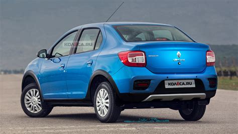Renault Logan Cross Rendered Could Debut At Moscow Show Next Month