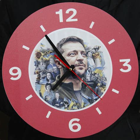 Настенные часы с надписью Часы с Вашими фото УФ печать Dbay Настінний годинник з написом Часи з