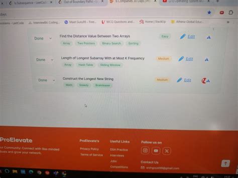 Nikhil Kamode On Linkedin Today I Solved 2 Problems 1 Find Distance Value Between 2 Arrays 2