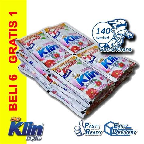 Promo So Klin Liquid Jumbo Power Clean Action Korean Camellia 120