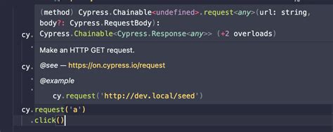 Return Types Of Cypress Commands · Issue 23069 · Cypress Iocypress · Github