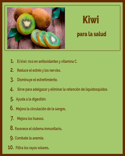 Beneficios Del Kiwi Trucos Y Consejos