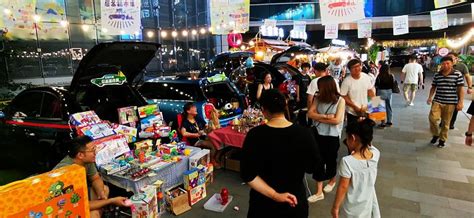 一百个后备箱市集 虹桥天地