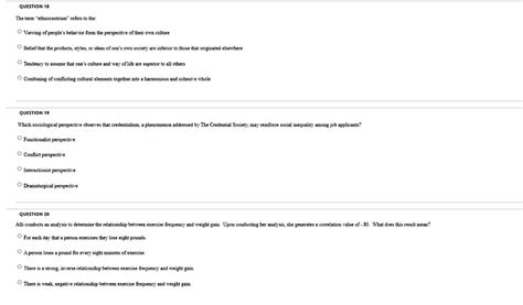 QUESTION 18 The Term Ethnocentrism Refers To The Viewing Of People S