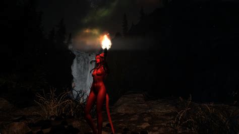 Rule 34 3d Bethesda Softworks Black Fingernails Black Hair Demon Girl