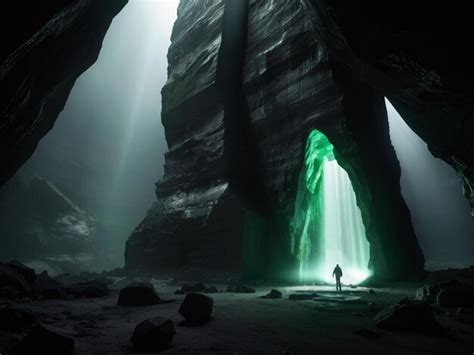 One Massive Monolith Made Out Of Premium Ai Generated Image