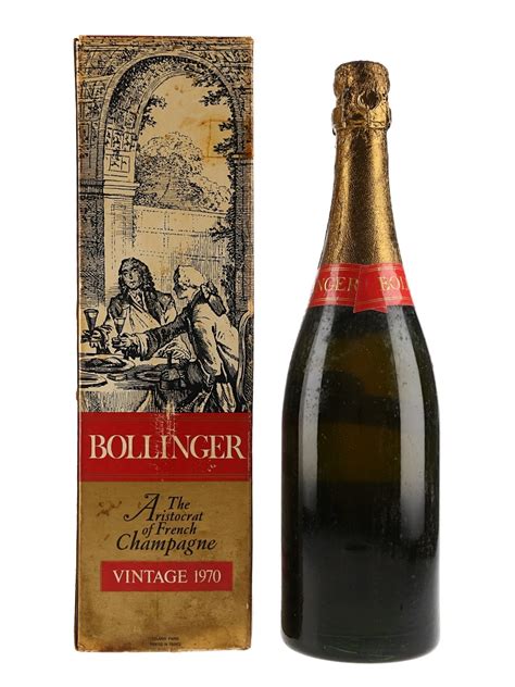 Bollinger 1970 Vintage Brut Lot 138979 Buy Sell Champagne Online