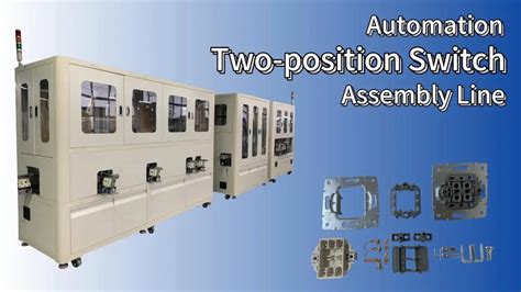 Two Position Switch Automatic Assembly Production Line Yicheng
