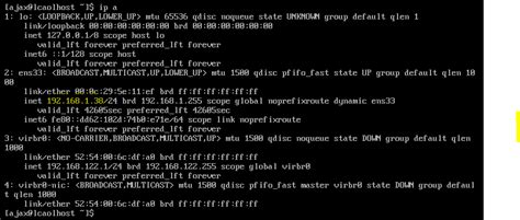 How To Get Ip Address Of A Server On Centos 7 In Bash Stack Overflow