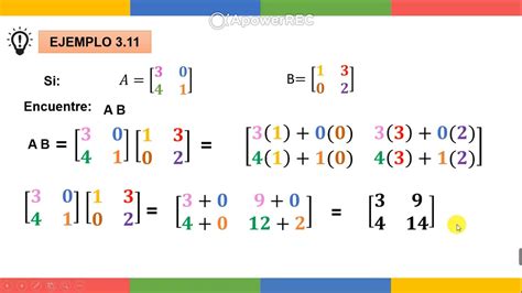 Multiplicaci N De Matrices D Cimo Grado Youtube