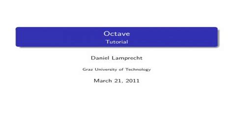 Pdf Octave 707000web Science