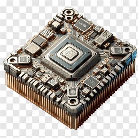 Macro Photo Of Electronic Chip Microchip Technology Computer Chip Cpu