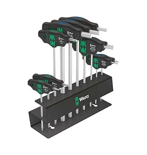 베라 자전거 공구 세트 6 Screwdrvr T 핸들 랙 툴 Wera 티몬