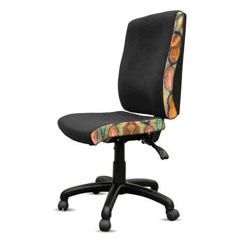 Orange Dust Katherine Chair High Back Rock Black Premier Office Furniture