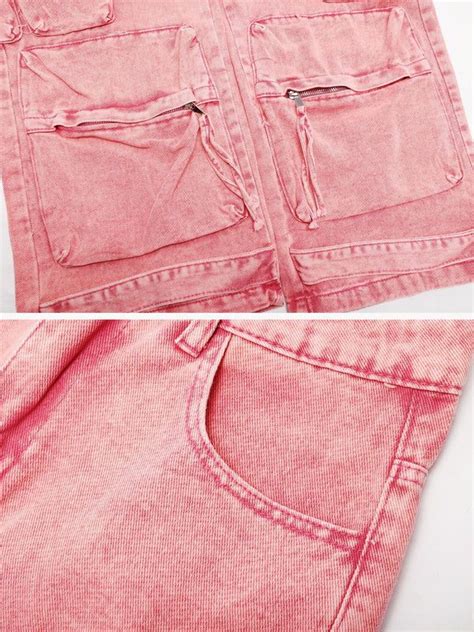 Aelfric Eden Multi Big Pocket Straight Leg Jeans Aelfric Eden Cargo