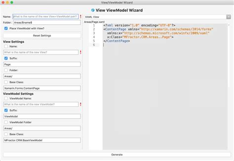 Matthew Robbins On Linkedin Generating Viewmodels In Xamarinforms With The Mvvm Wizard