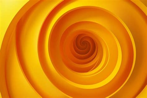 Premium Photo Yellow Curve Frame Template For Online Marketing