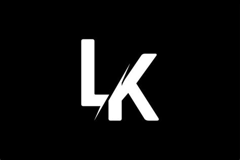 Monogram LK Logo Design Graphic By Greenlines Studios Creative
