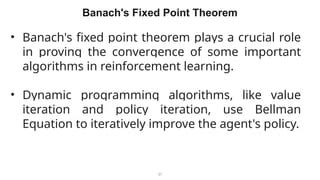 Reinforcement Learning Markov Decisions Process Mdp Ppt PPT