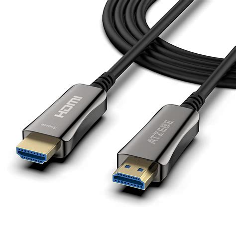 Buy Atzebe Fiber Optic Hdmi Cable 60ft Fiber Hdmi Cable Supports 4k