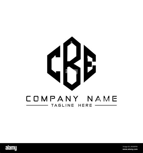 Cbe Letter Logo Design With Polygon Shape Cbe Polygon And Cube Shape Logo Design Cbe Hexagon
