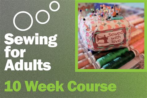 Workshop Fall In Love With Sewing Sewing For Adults At Creative Spark
