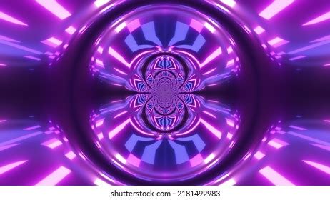Neon Lights Computer Generated D Render Stock Illustration Shutterstock