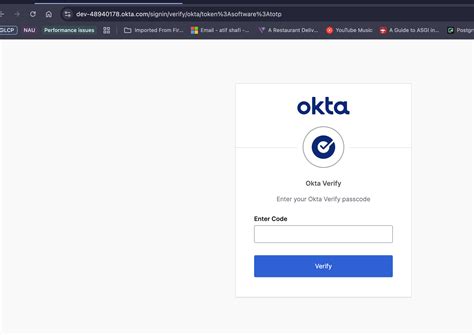 Help Needed Unable To Receive Okta Verify Codes Questions Okta Developer Community