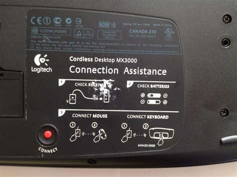 Tastatura Logitech Wireless Desktop Mx3000