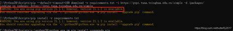 Pip Install R Requirementstxt 报错。pip Install R Requirementstxt时一堆