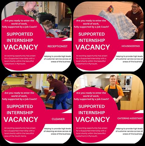 Supported Internship Vacancies