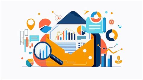 Data Science And Big Data Analysis Concept With Folder Premium Ai Generated Vector