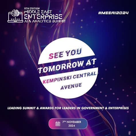 Middle East Enterprise Ai And Analytics Summit On Linkedin Genai