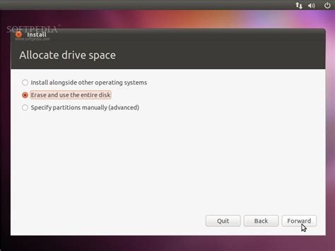 Ubuntu Netbook Installation Fails On Allocate Drive Space Screen No Root File System Is Defined