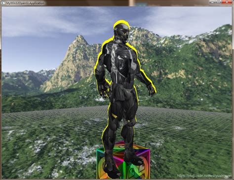 Opengl学习之模板测试绘制模型的轮廓opengl 板测试勾画物体轮廓 Csdn博客