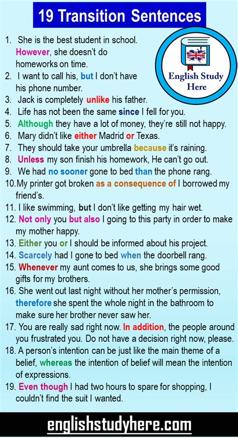 19 Transition Sentences Transition Words Between Paragraphs Transition Words A Transition