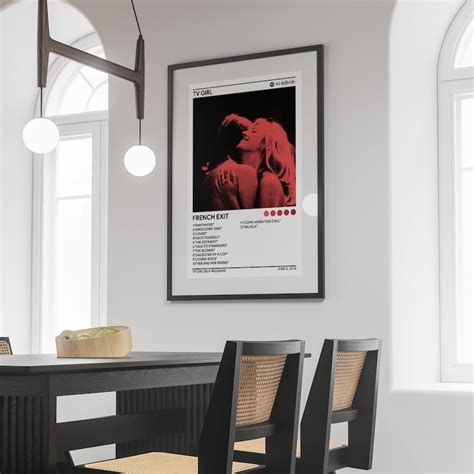 Tv Girl French Exit Album Cover Poster Poster Print Wall Etsy Australia