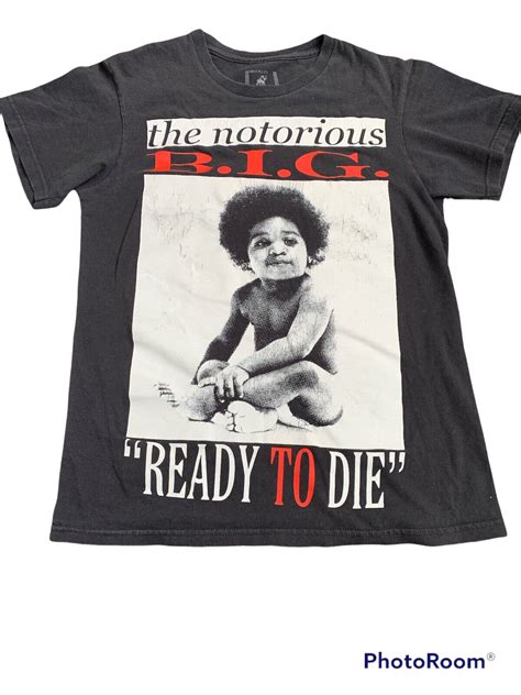Vintage The Notorious Big Biggie Smalls Ready To Die Gem